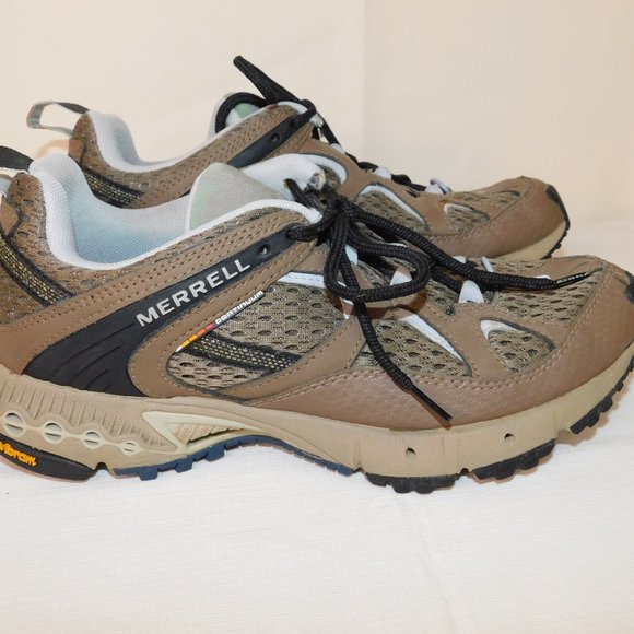 Merrell | Shoes | Merrell Continuum Overdrive Chocolatepearl Blue ...